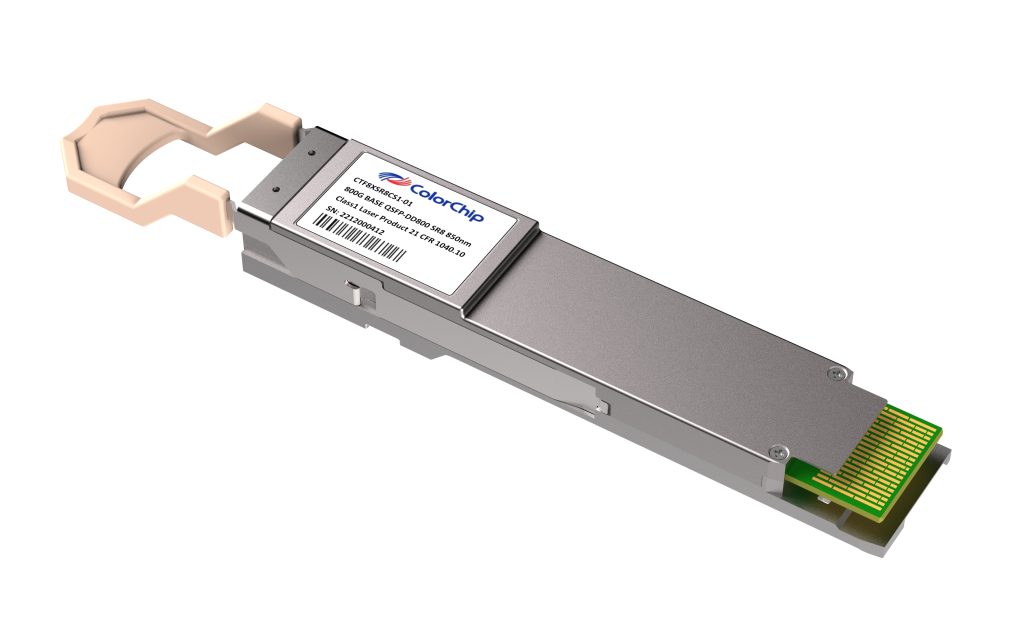 800G QSFP-DD800 SR8 - Color-Chip
